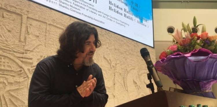 Helidon Haliti, ekspozitë pikture në muzeun e Kinës - Portali Shkollor