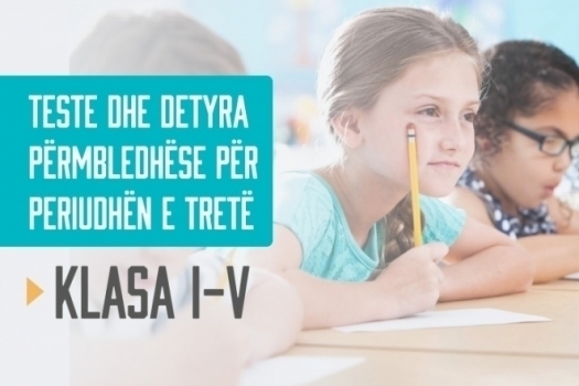 Modele testimesh dhe detyra përmbledhëse për ciklin fillor (prill ...