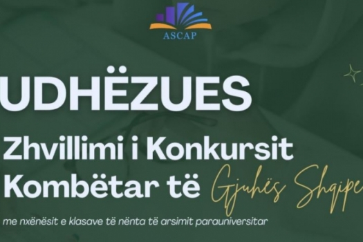 MA: Udhëzuesi për Konkursin Kombëtar të Gjuhës Shqipe për nxënësit e ...