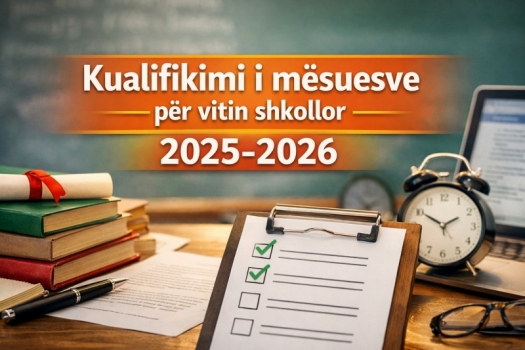 Kualifikimi i mësuesve 2025-2026/ Publikohet udhëzimi zyrtar, afati i ...