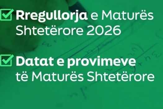 Matura Shtetërore 2026, rregullorja zyrtare, datat e provimeve dhe ...